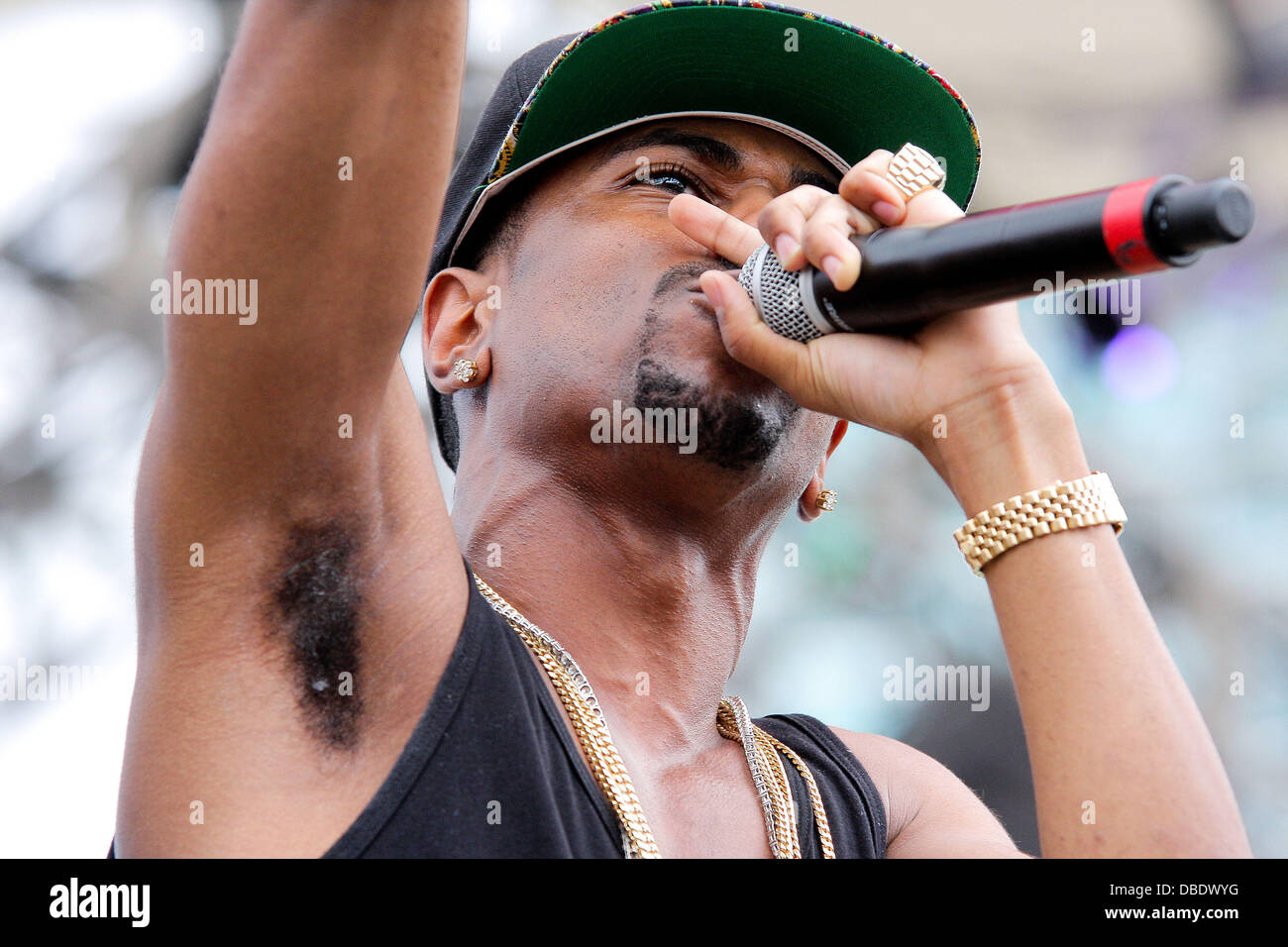 Big Sean performs during SpringFest/Best of the Best Miami 2011at ...
