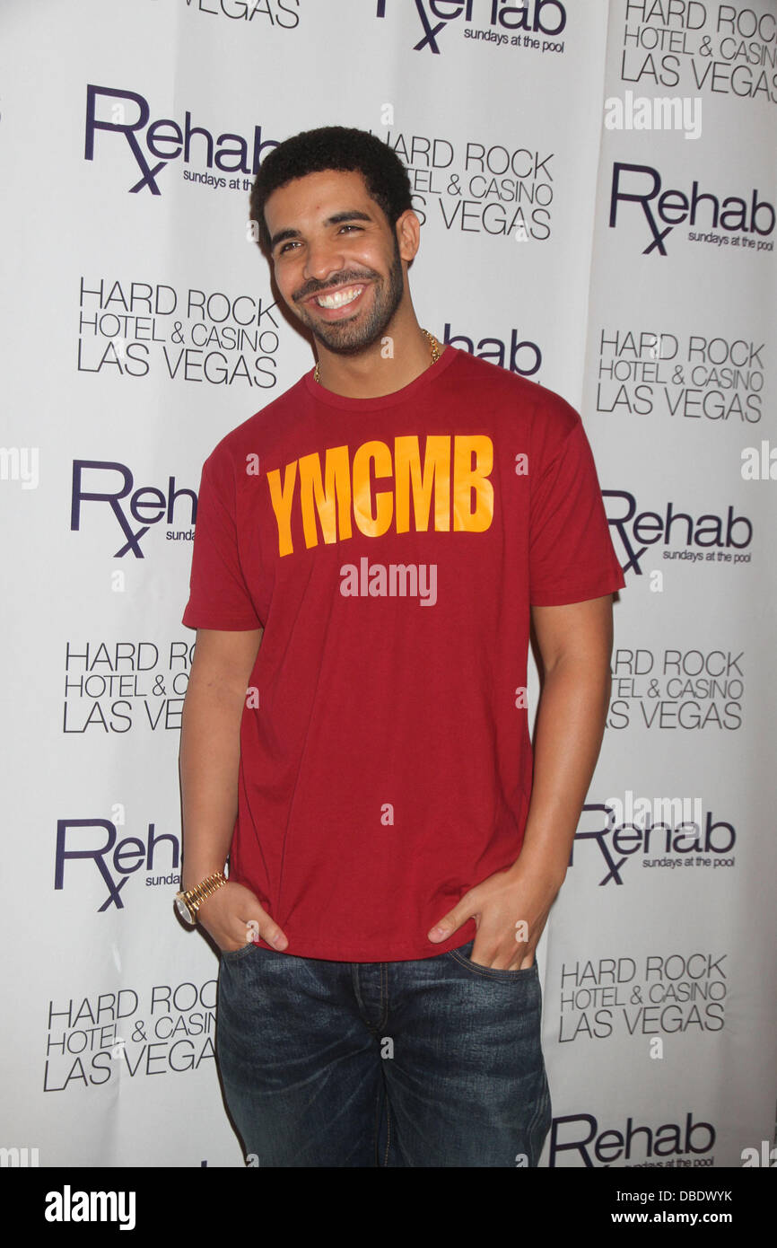 Rapper Drake hosts Rehab at Hard Rock Hotel & Casino Las Vegas, Nevada ...