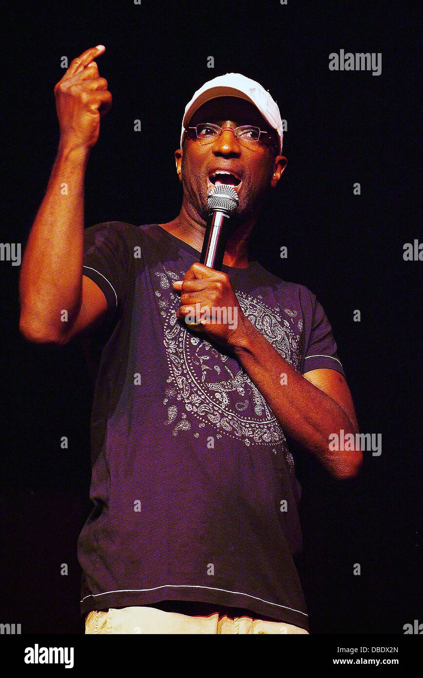 Comedian Rickey Smiley performs at 4th Annual Memorial Weekend Comedy ...