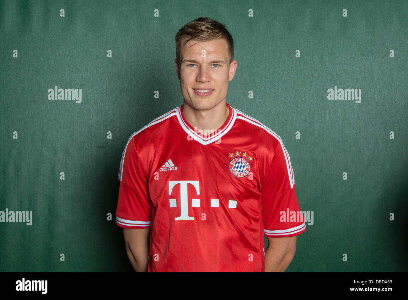 Player Holger Badstuber of German Bundesliga club FC Bayern Munich ...