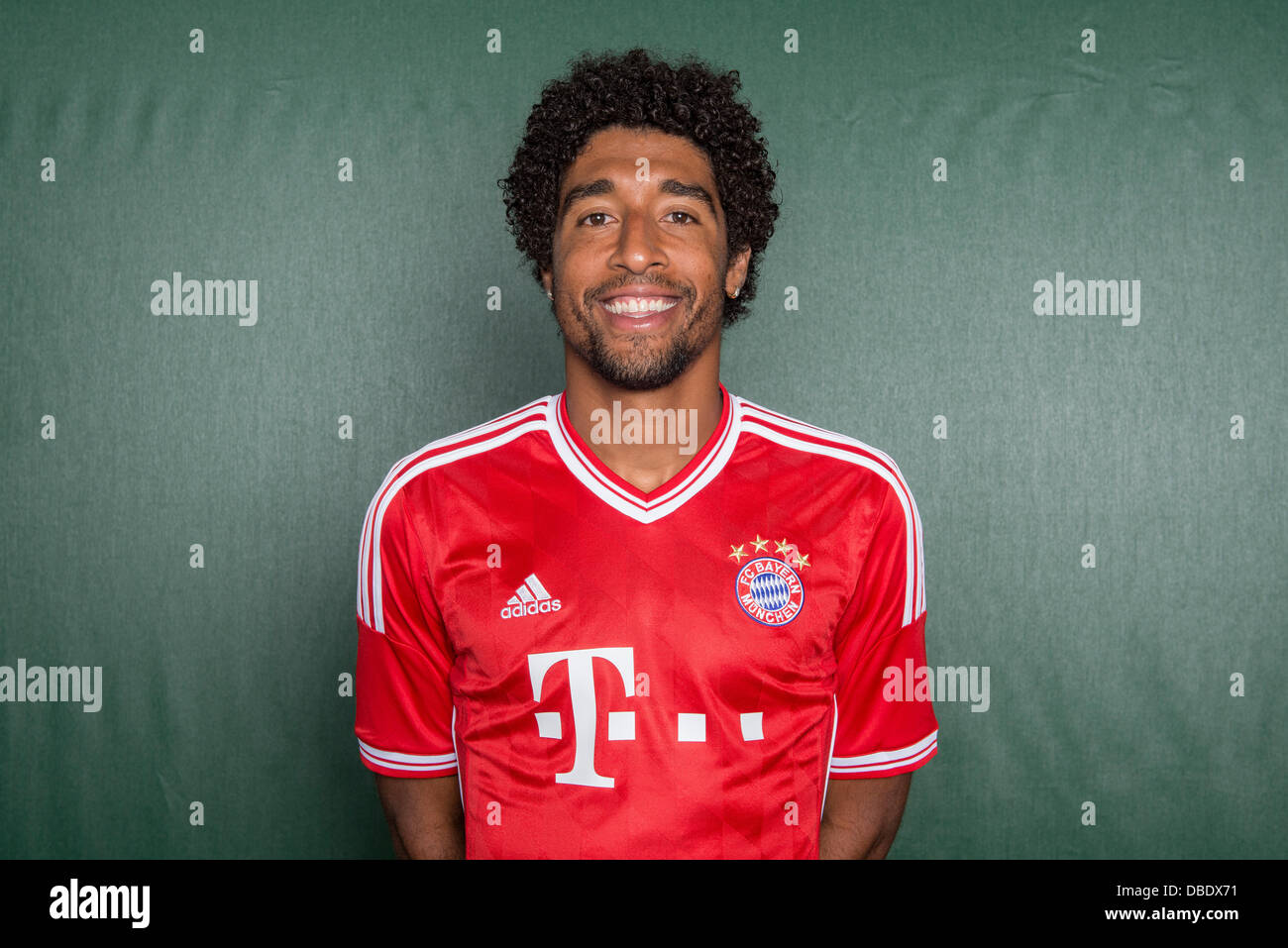 Player Dante of German Bundesliga club FC Bayern Munich during the ...