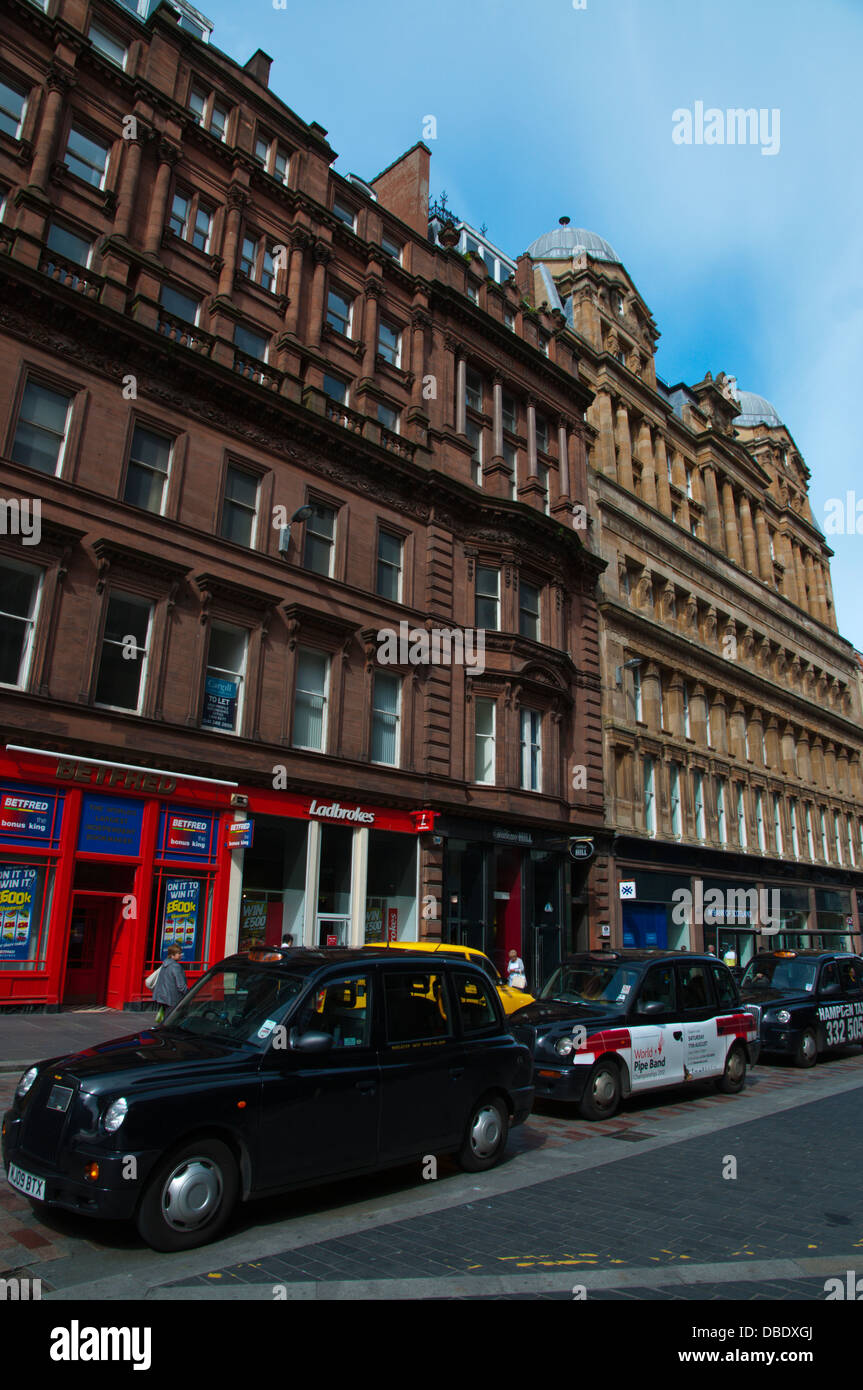 Glasgow taxi hi-res stock photography and images - Alamy