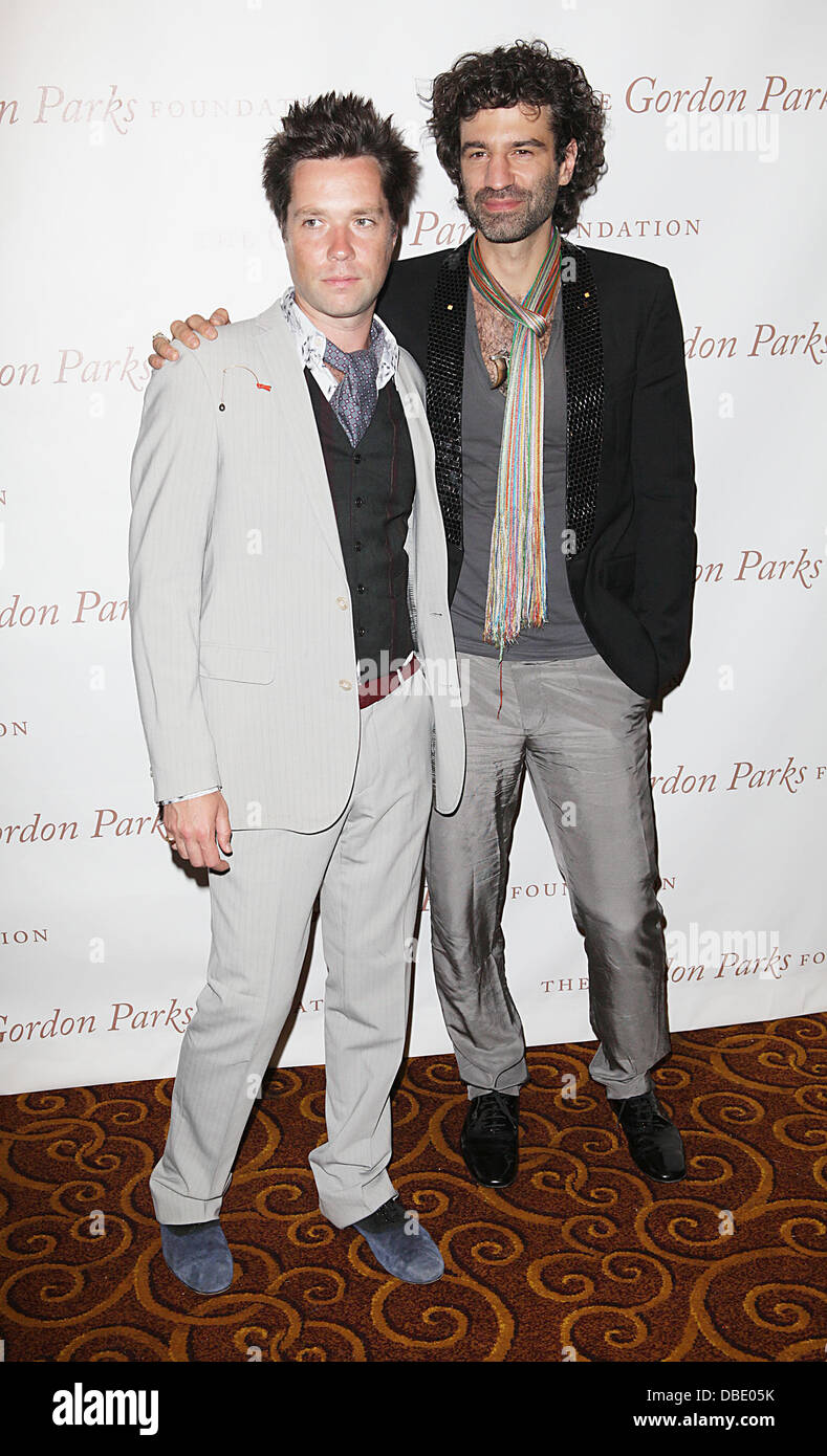 Rufus Wainwright (L), boyfriend Jorn WeisBrodt Gordon Parks Foundation ...