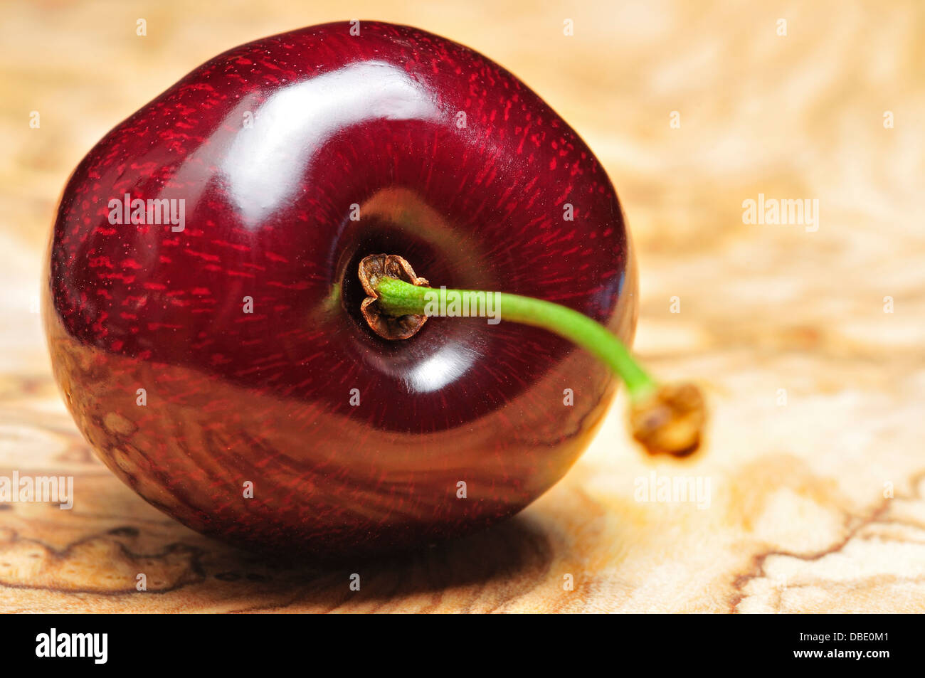 Dark red cherry Stock Photo - Alamy