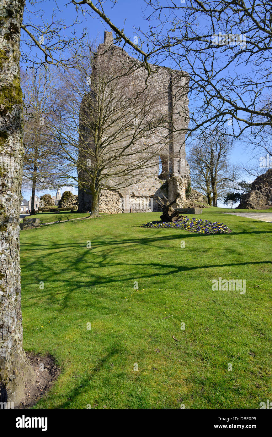 Domfront castle hi-res stock photography and images - Alamy