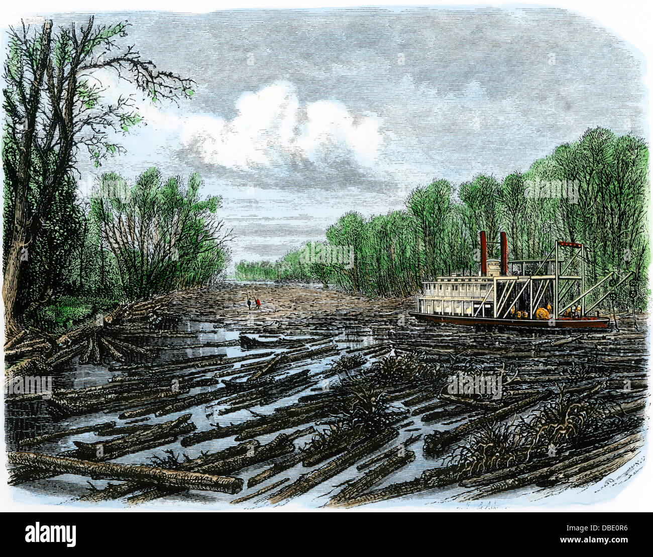 19th century logging hi-res stock photography and images - Alamy
