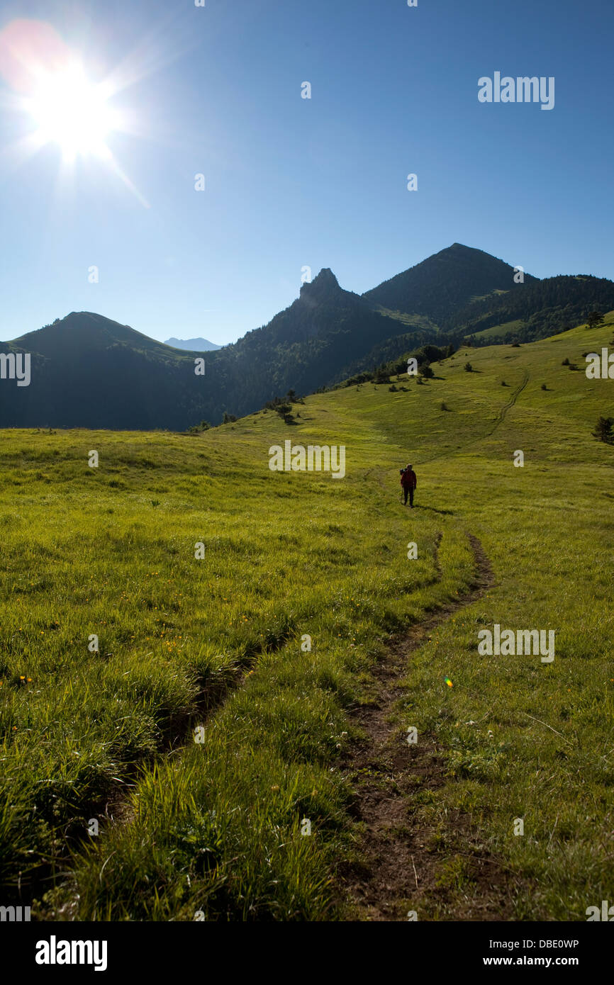 Chamonix in spring hi-res stock photography and images - Alamy