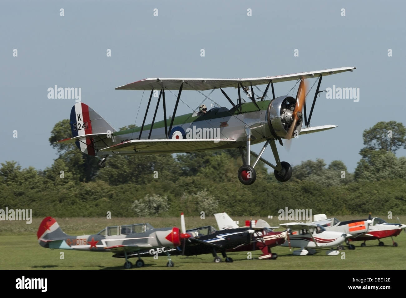 The avro biplane hi-res stock photography and images - Alamy