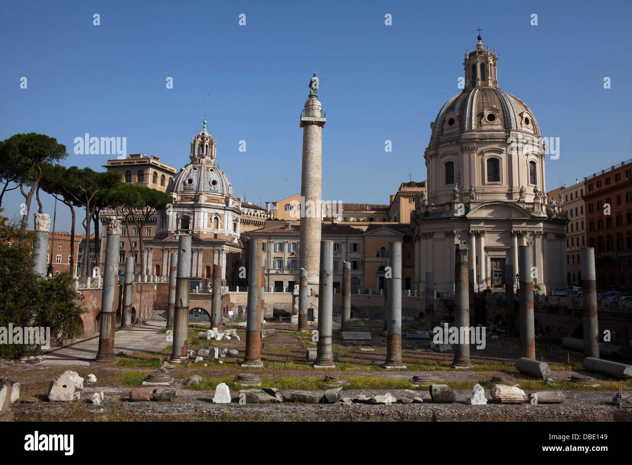 Basilica ulpia hi-res stock photography and images - Alamy