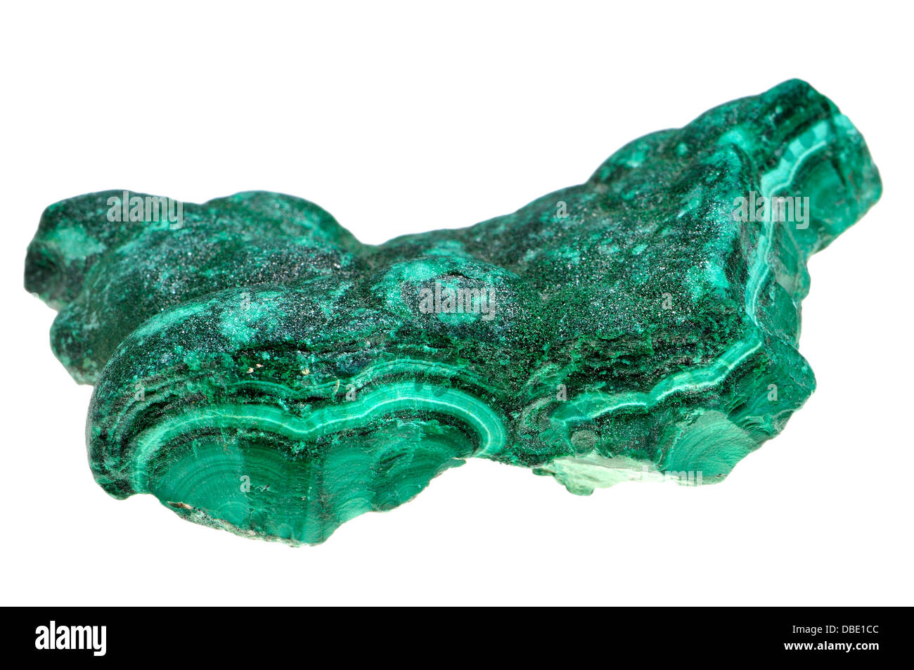 Malachite (botryoidal) Copper carbonate hydroxide - probably the ...