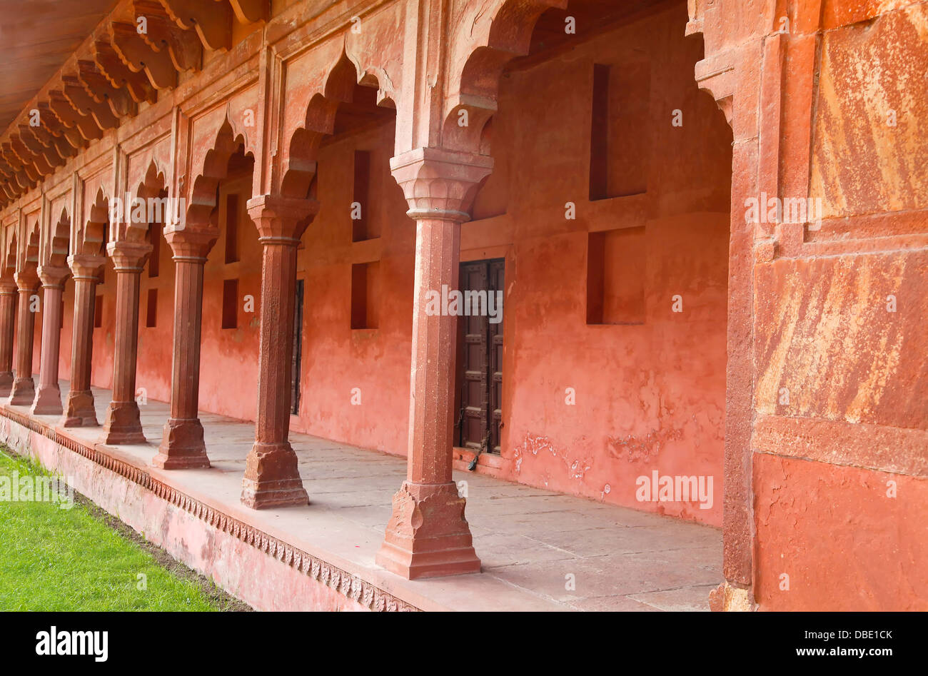Gate architecture of Taj Mahal Stock Photo - Alamy
