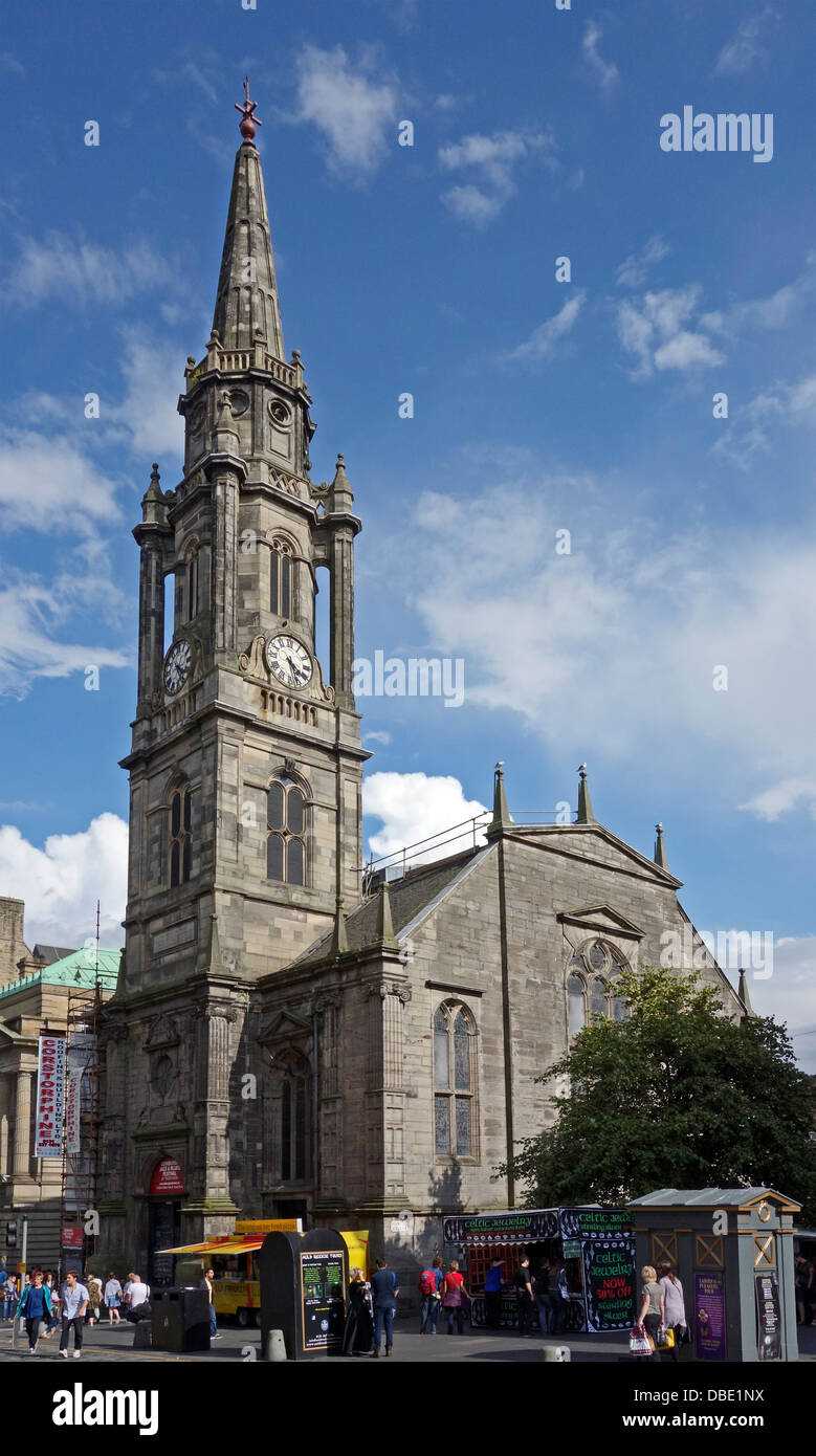 Restored Tron Kirk on the corner of High Street and South Bridge in ...