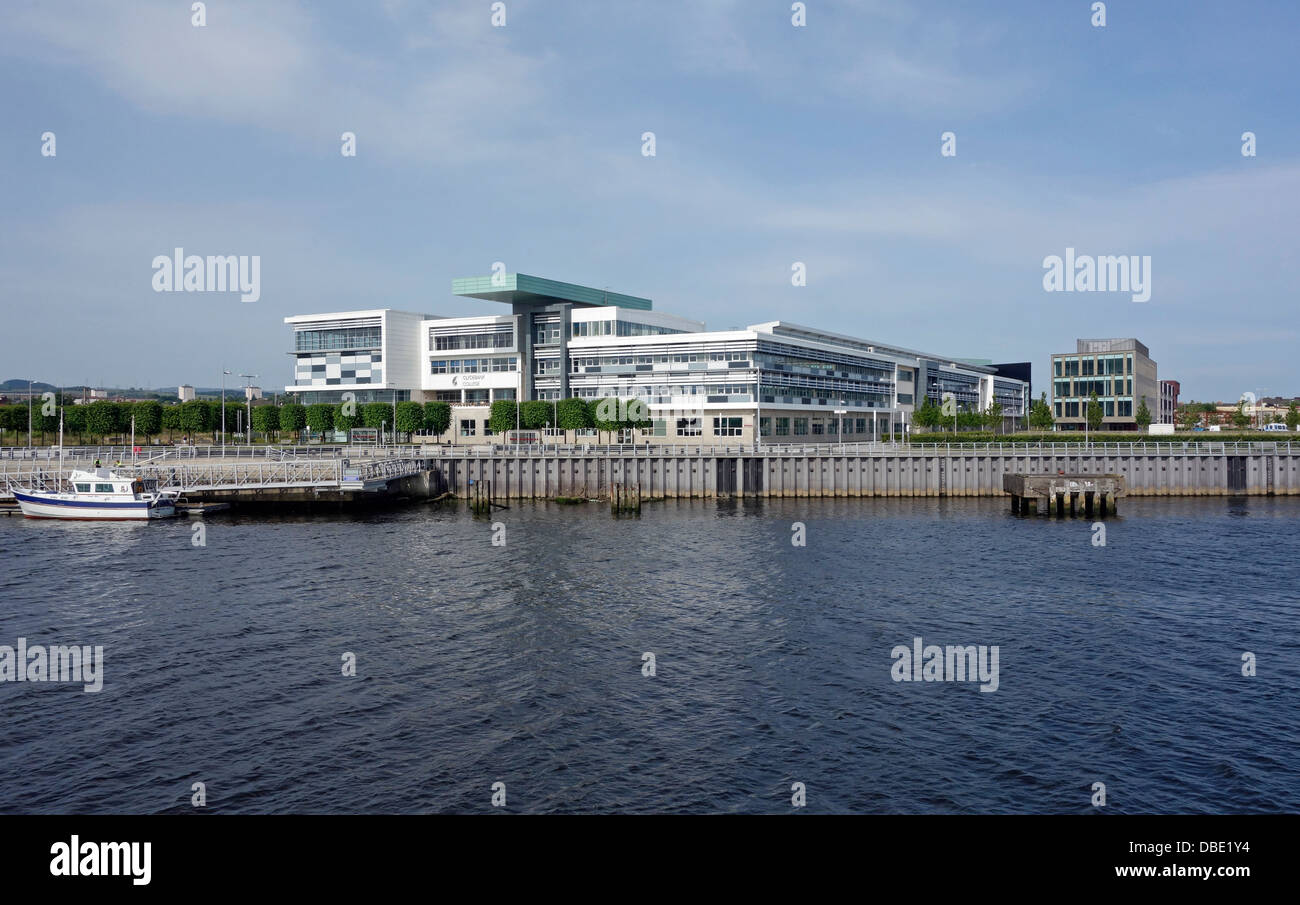 Clydebank college in Clydebank West Dunbartonshire Scotland as seen ...