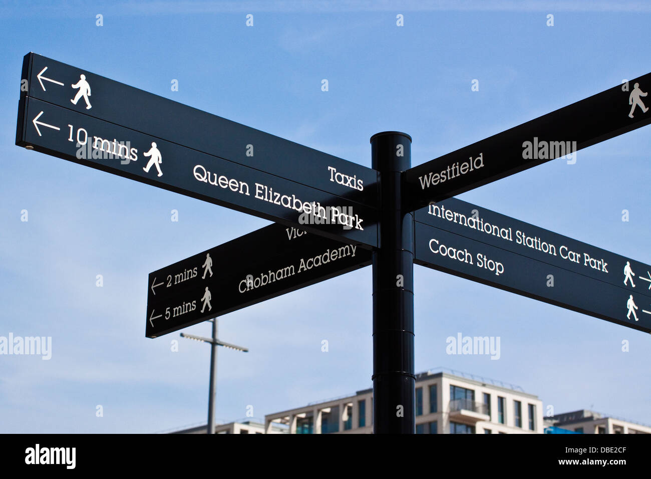 Walking post direction hi-res stock photography and images - Alamy