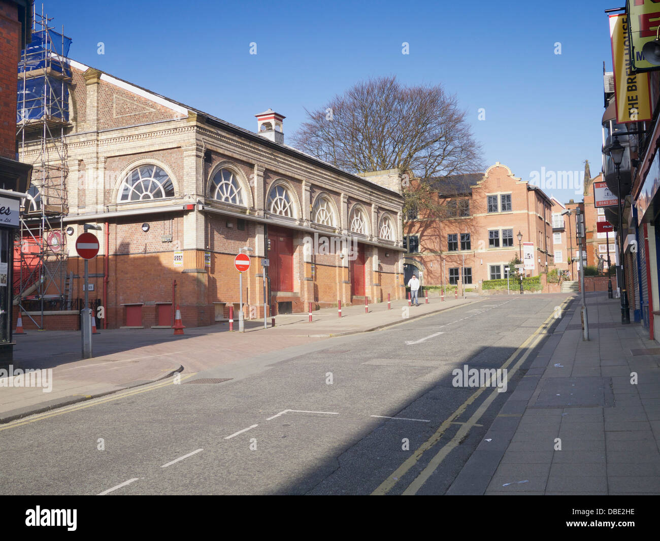 View of Victorian Market Hall from Shaw Stree and corner of Greenwood ...