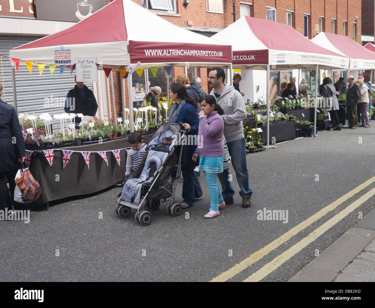 Altrincham market street hi-res stock photography and images - Alamy