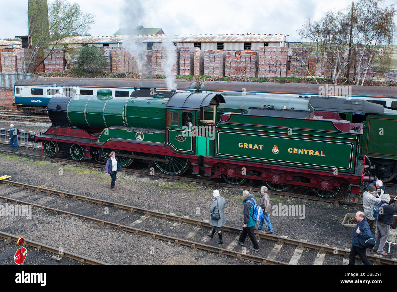 Butler Henderson Locomotive at the Barrow Hill Roundhouse, Chesterfield ...