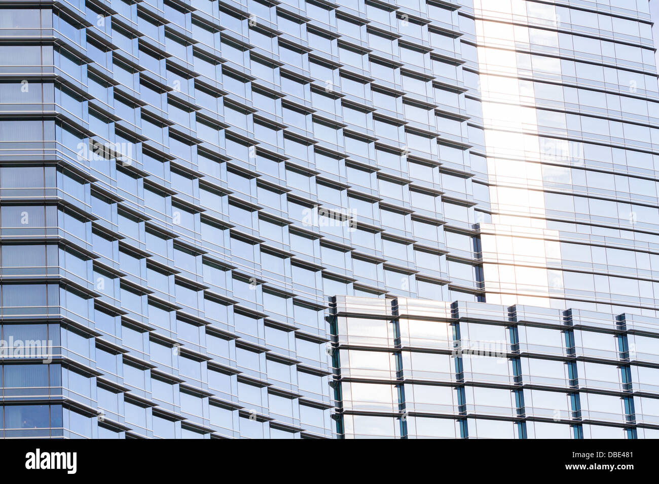View of building exterior of contemporary building Stock Photo - Alamy