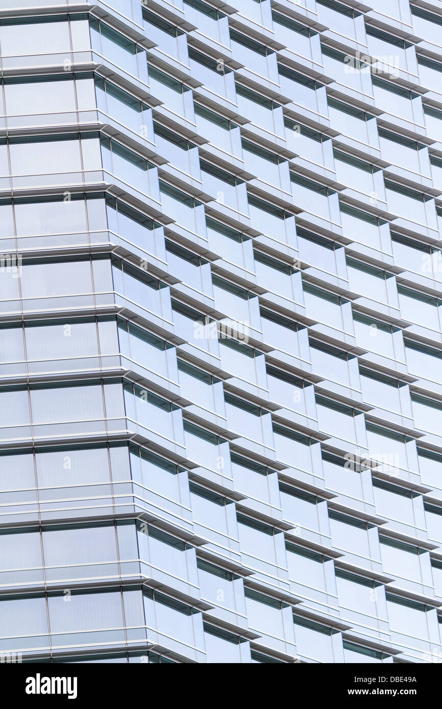 View of building exterior of contemporary building Stock Photo - Alamy