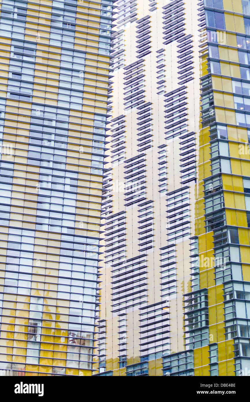 View of building exterior of contemporary building Stock Photo - Alamy