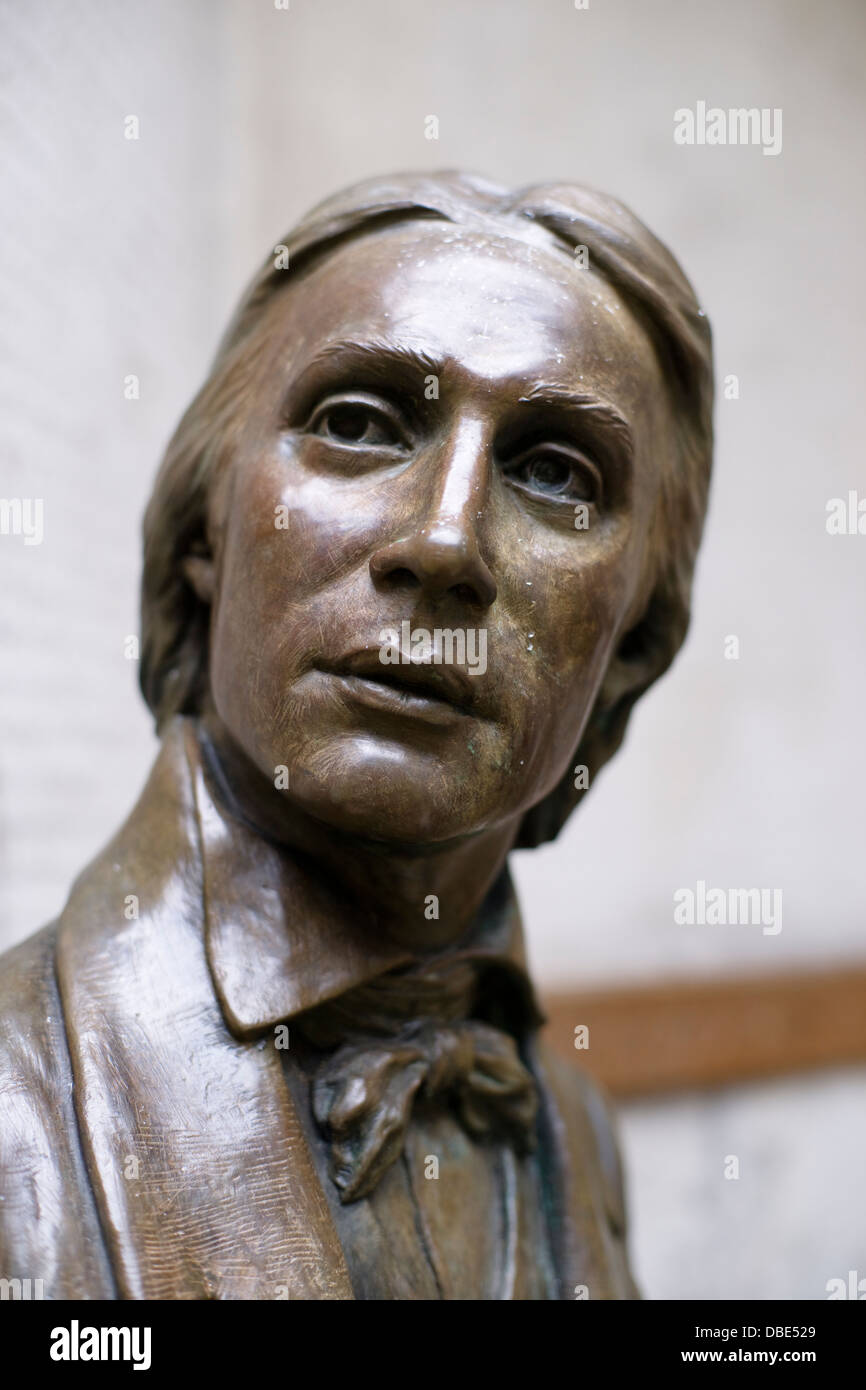 Statue of Keats Stock Photo - Alamy
