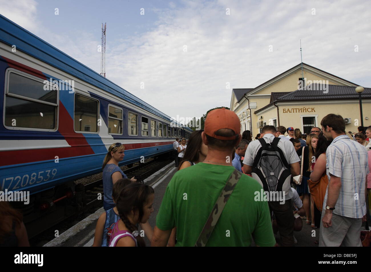 Baltiysk, Russia 28th, July 2013 Russian Navy Day celebrated in ...