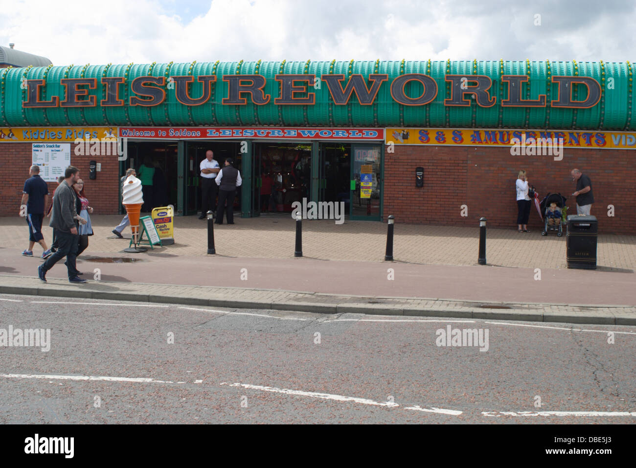 Leisure world amusements,seaburn Stock Photo - Alamy