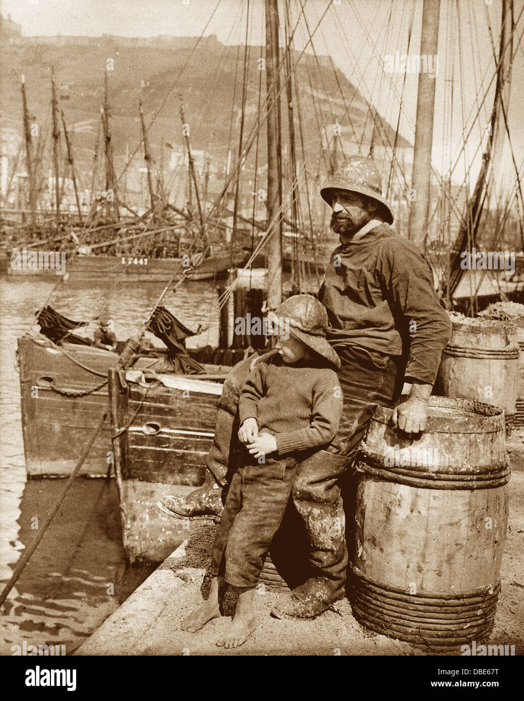 Fisherman victorian period hi-res stock photography and images - Alamy
