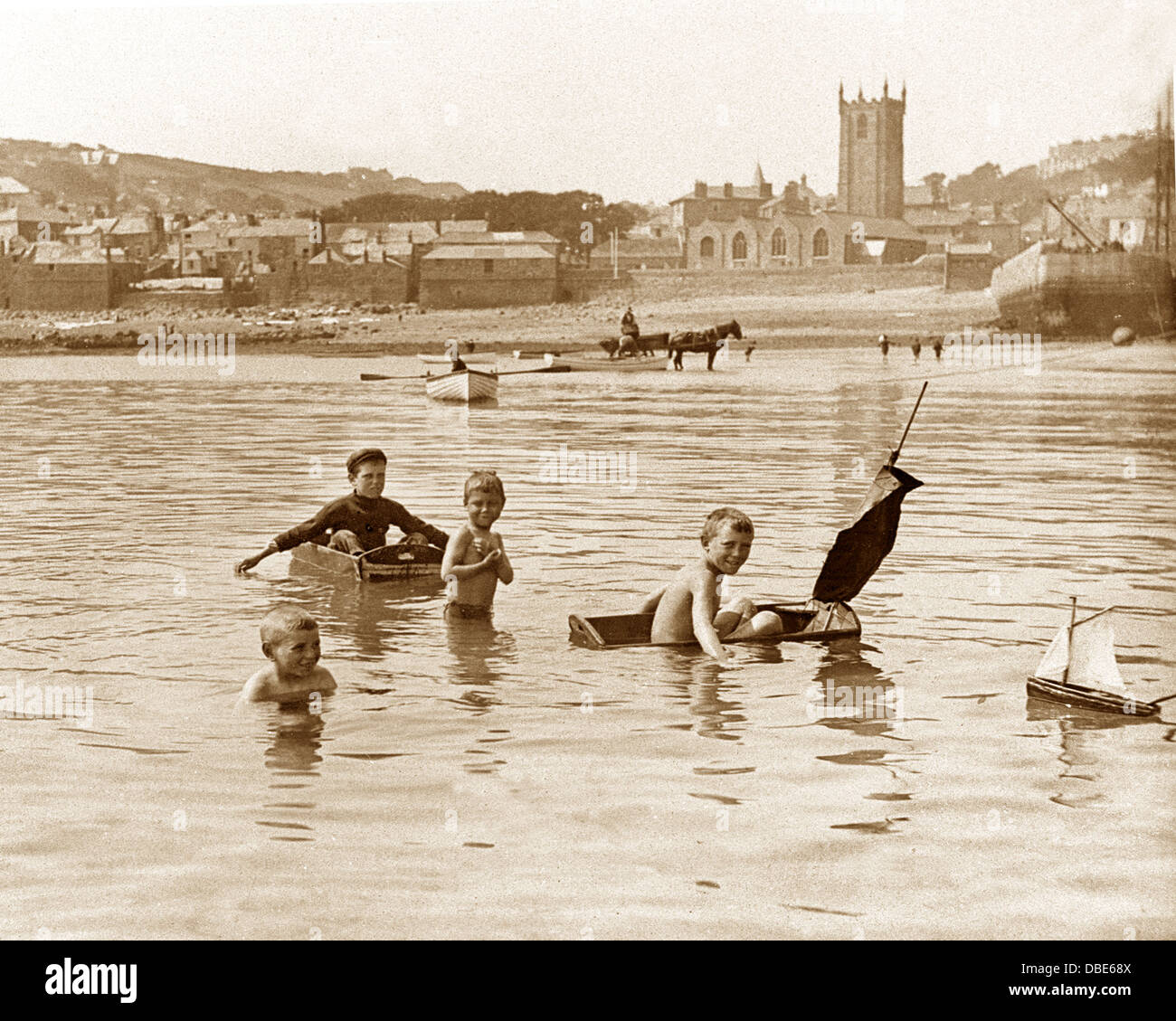 Victorian swimming hi-res stock photography and images - Alamy