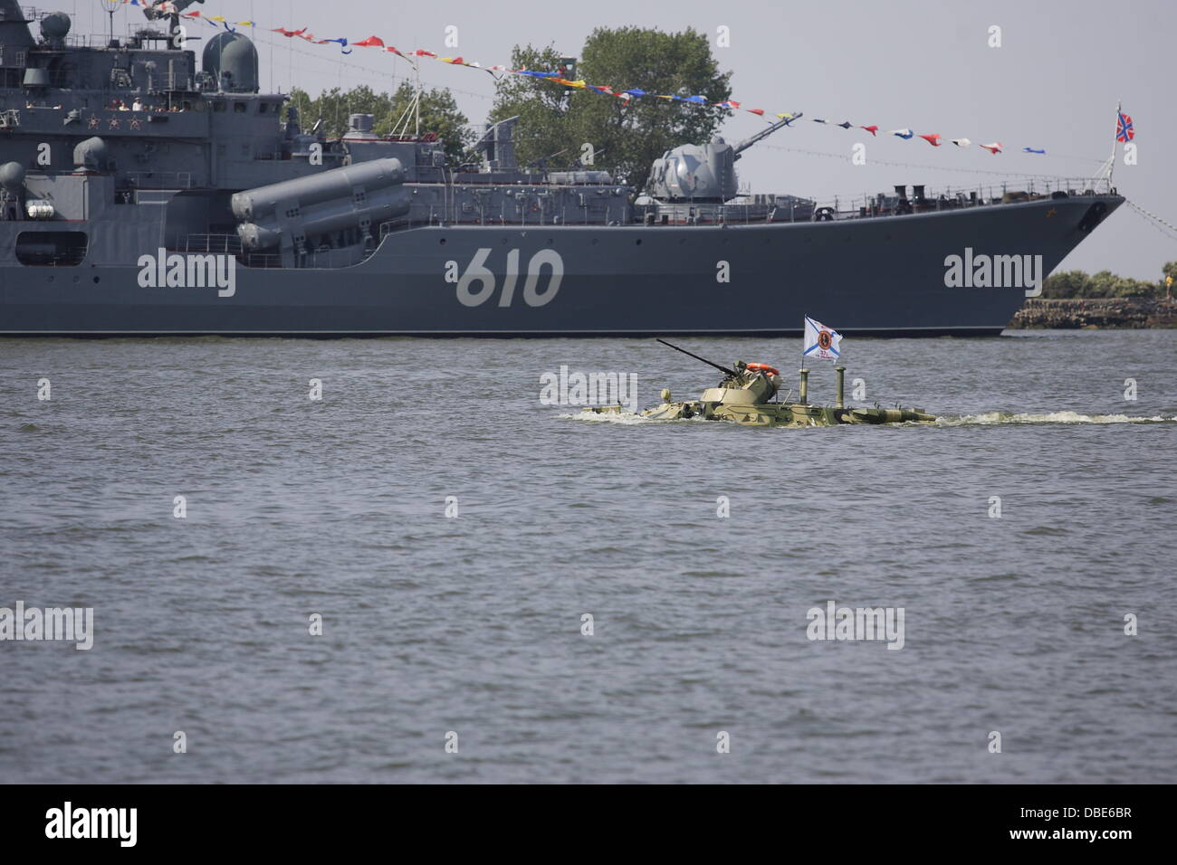 Baltiysk, Russia 28th, July 2013 Russian Navy Day celebrated in ...