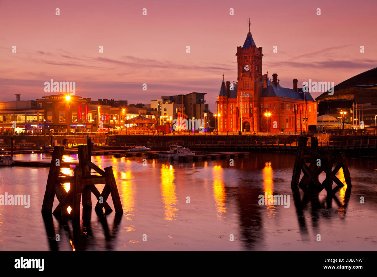 Cardiff bay pierhead glamorgan hi-res stock photography and images - Alamy