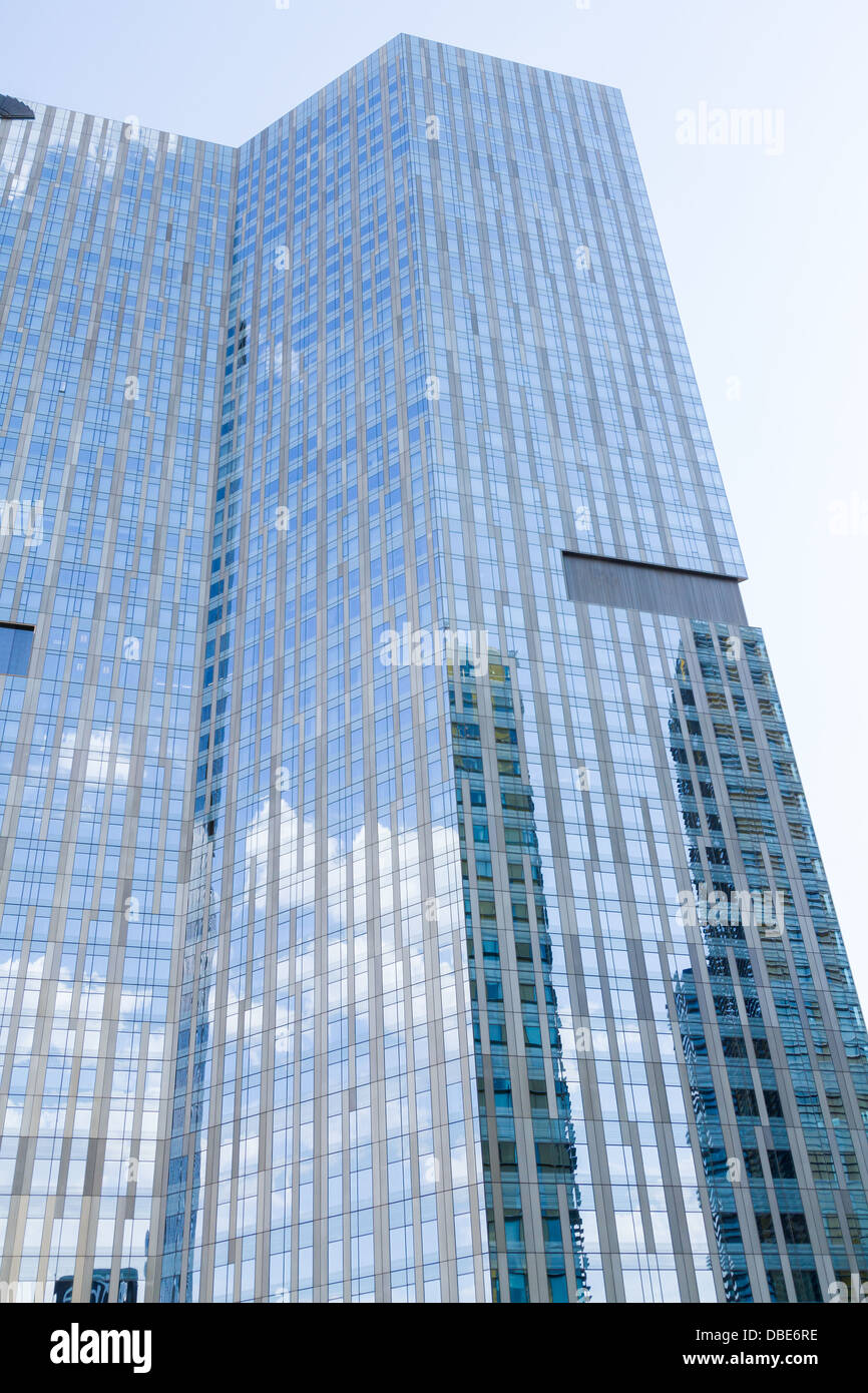 View of building exterior of contemporary building Stock Photo - Alamy