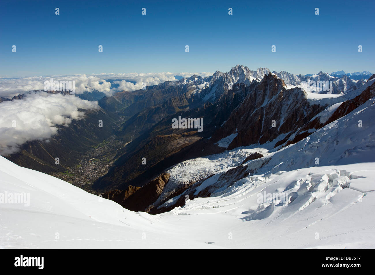 Mont Blanc, Chamonix, France, Europe Stock Photo - Alamy