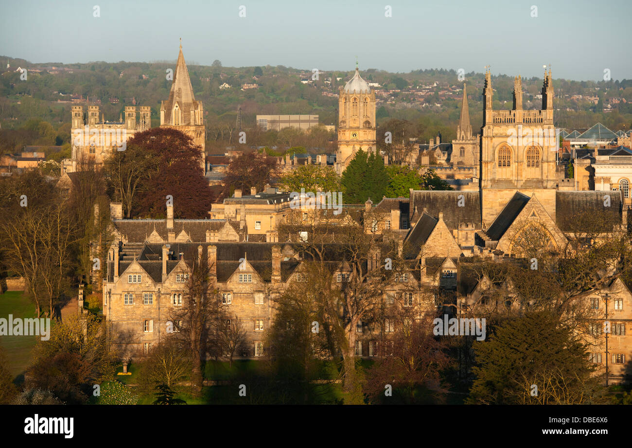 May morning in Oxford, when Magadalen College choir sing at dawn as the ...