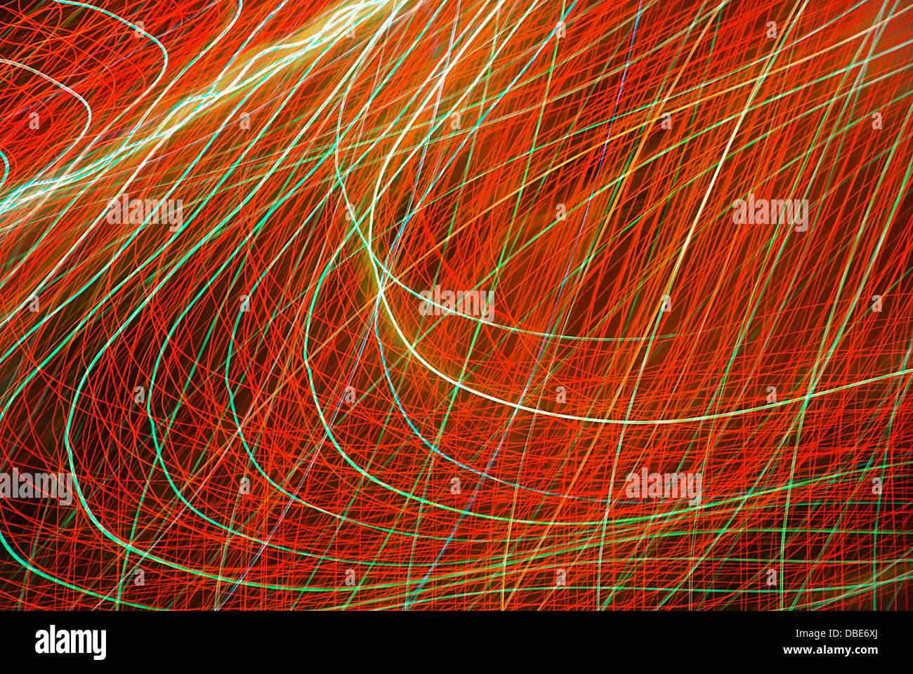 Streaks of colorful lights in motion Stock Photo - Alamy