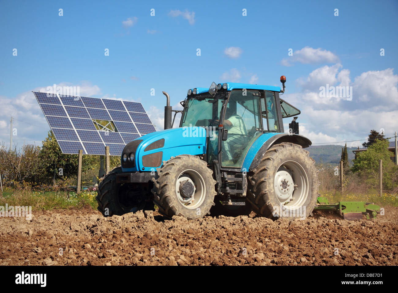 Solar panels in agricultural field hi-res stock photography and images ...
