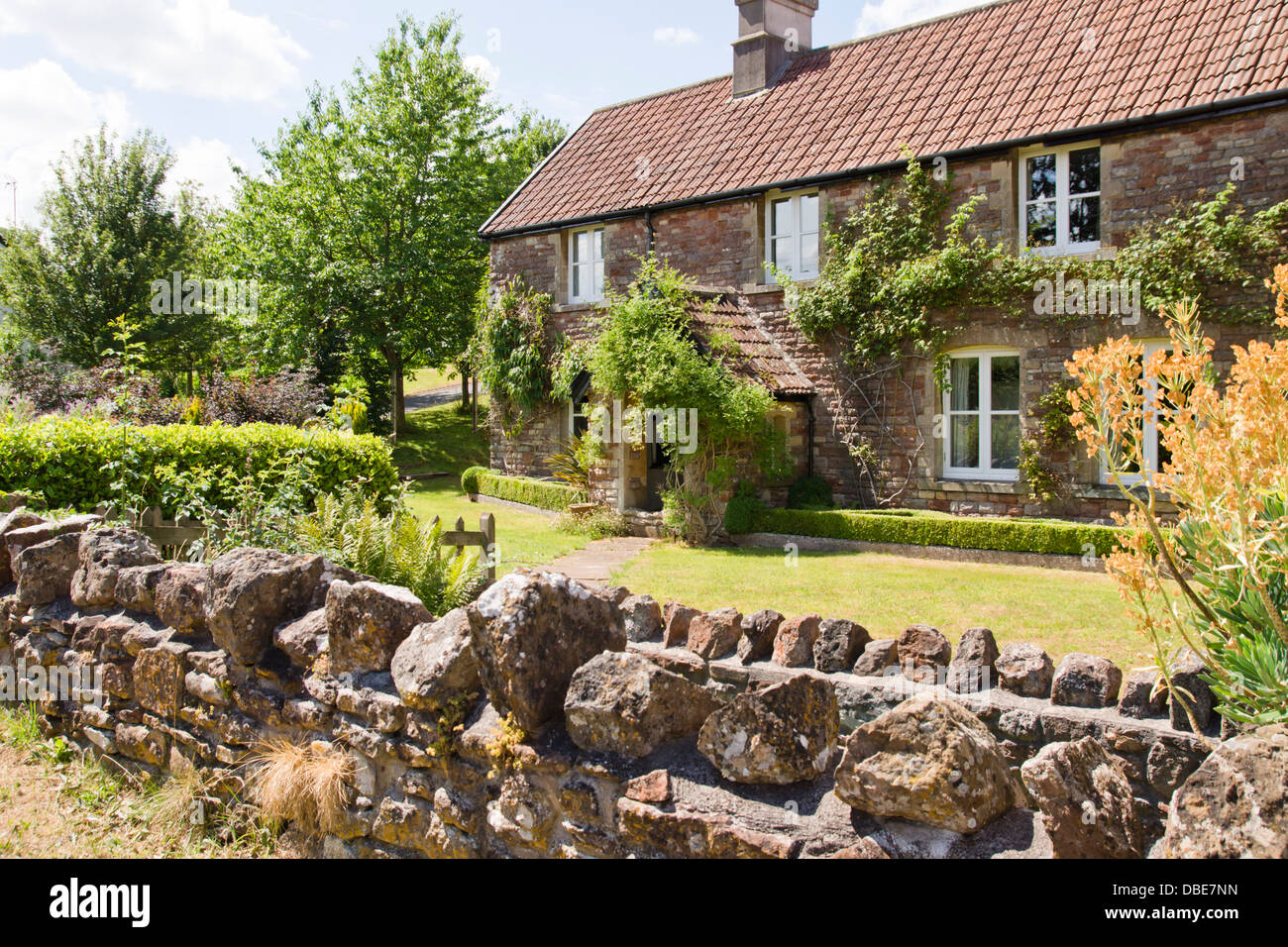 East Harptree a village in Somerset England UK Stock Photo - Alamy