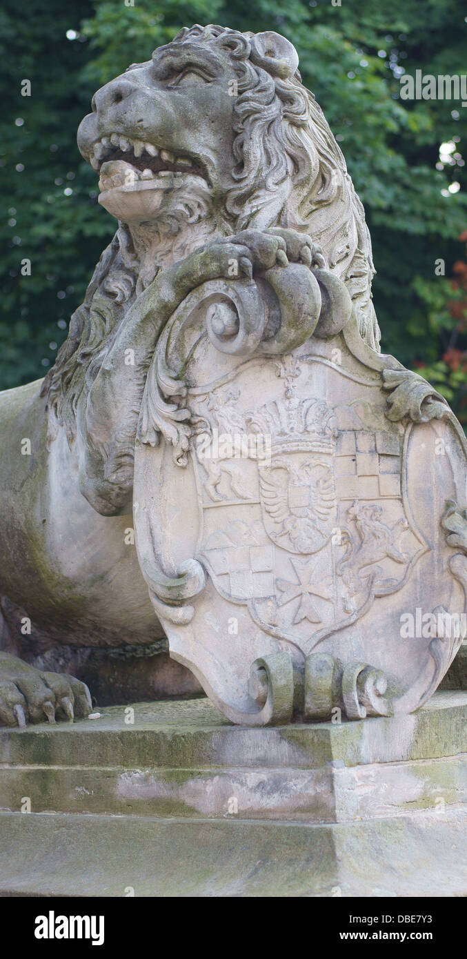 Sculpture Zame Ksiaz Schloss Furstenstein Lower Silesia Hochberg von ...