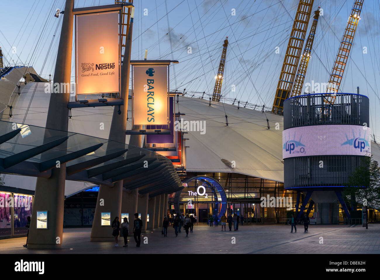 The O2 venue in North Greenwich (London Stock Photo - Alamy