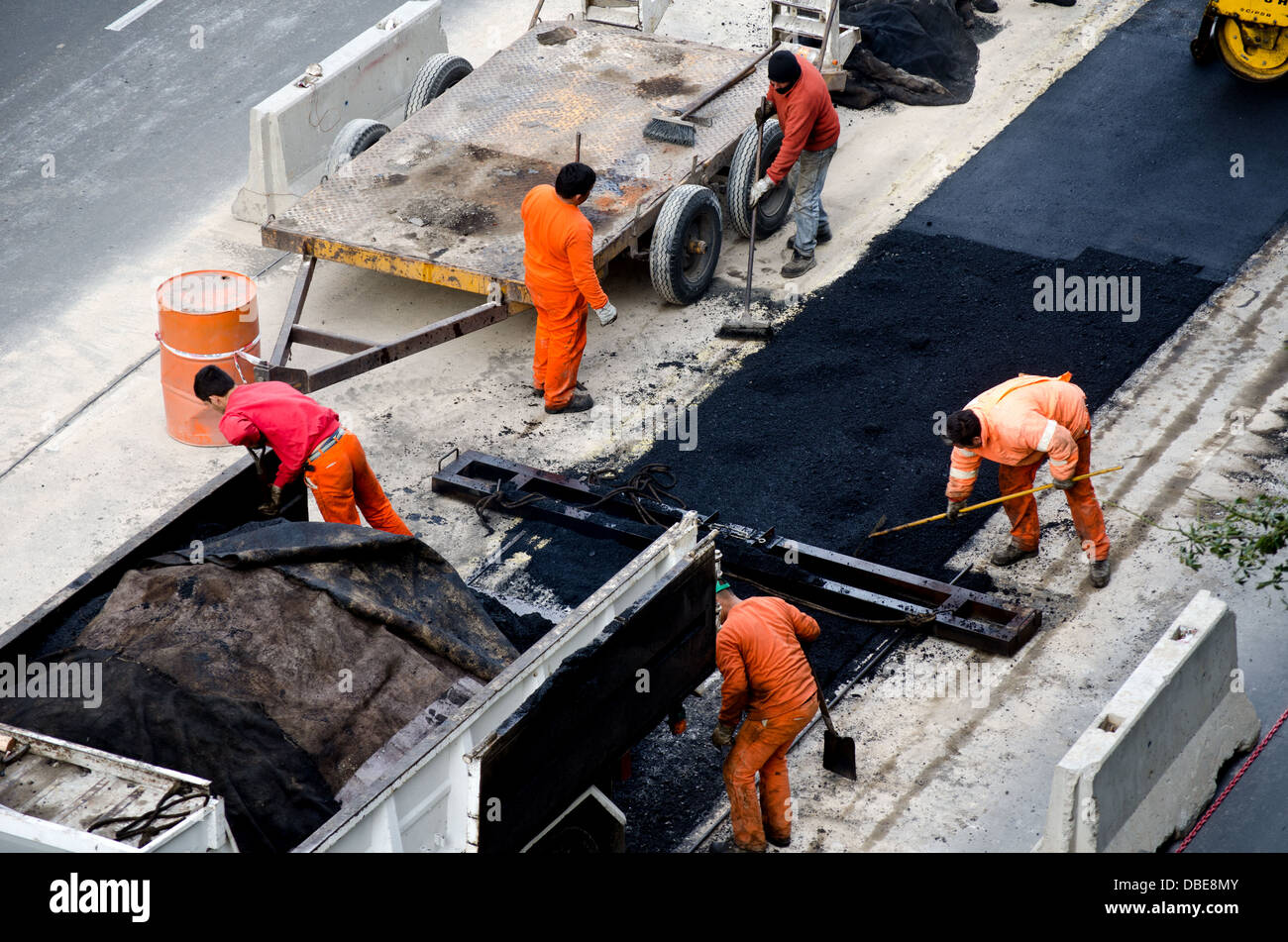 Men at work Stock Photo - Alamy