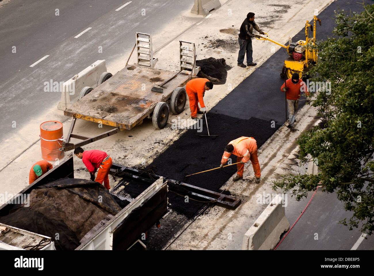 Men at work Stock Photo - Alamy
