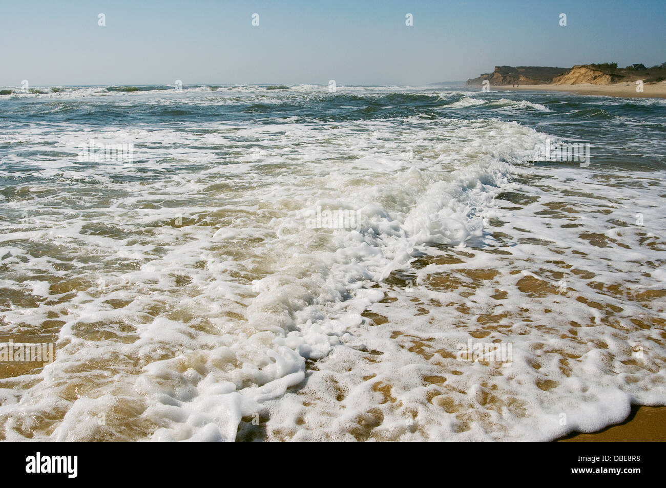 The water at Ditch Plains beach in Montauk, New York Stock Photo - Alamy