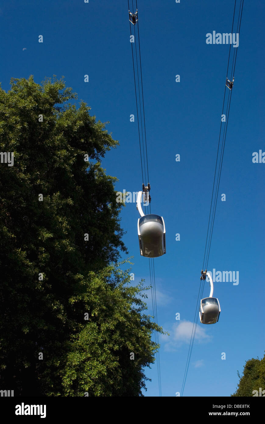 The Portland aerial tram Stock Photo - Alamy
