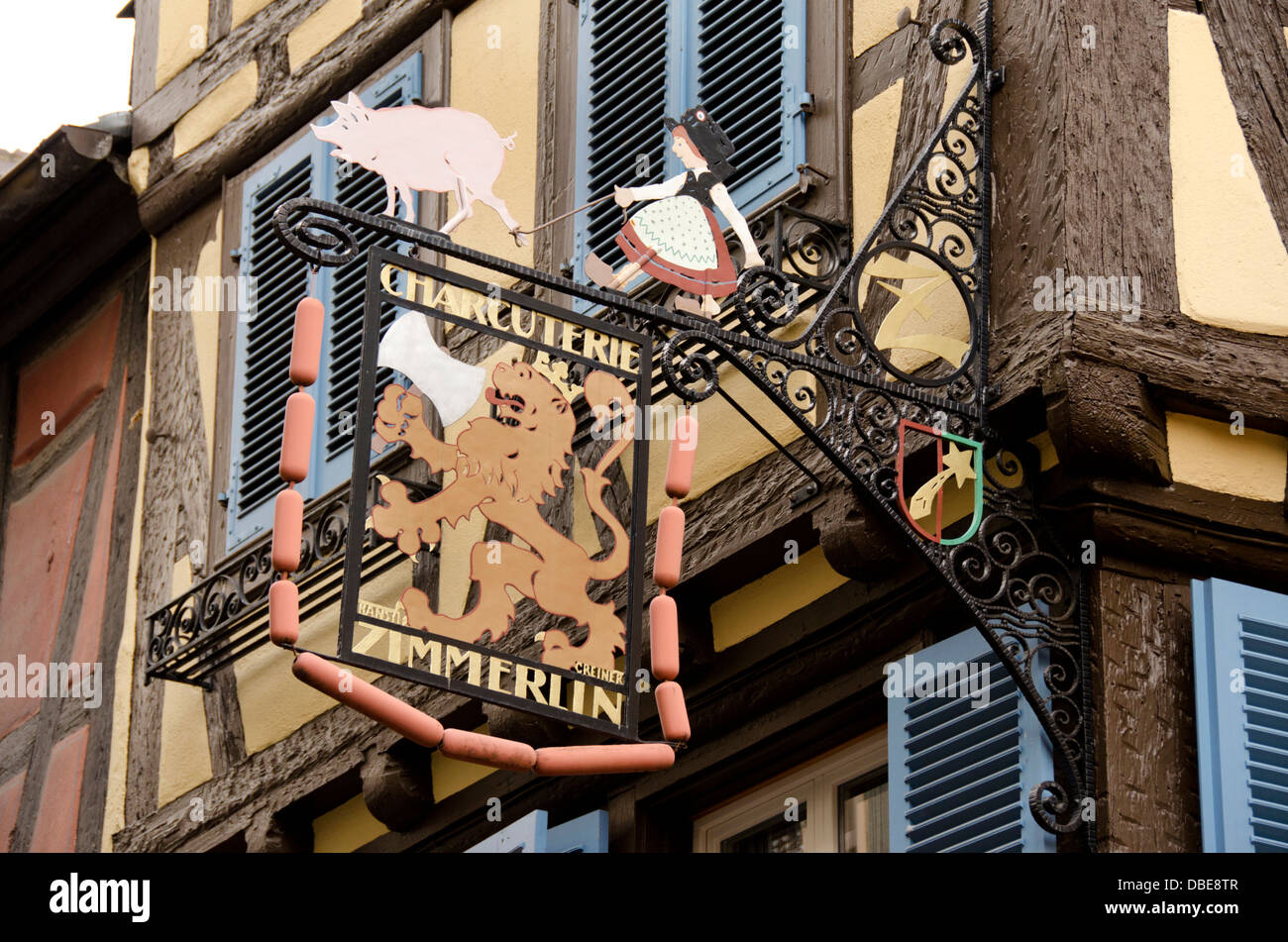 France butcher store hi-res stock photography and images - Alamy