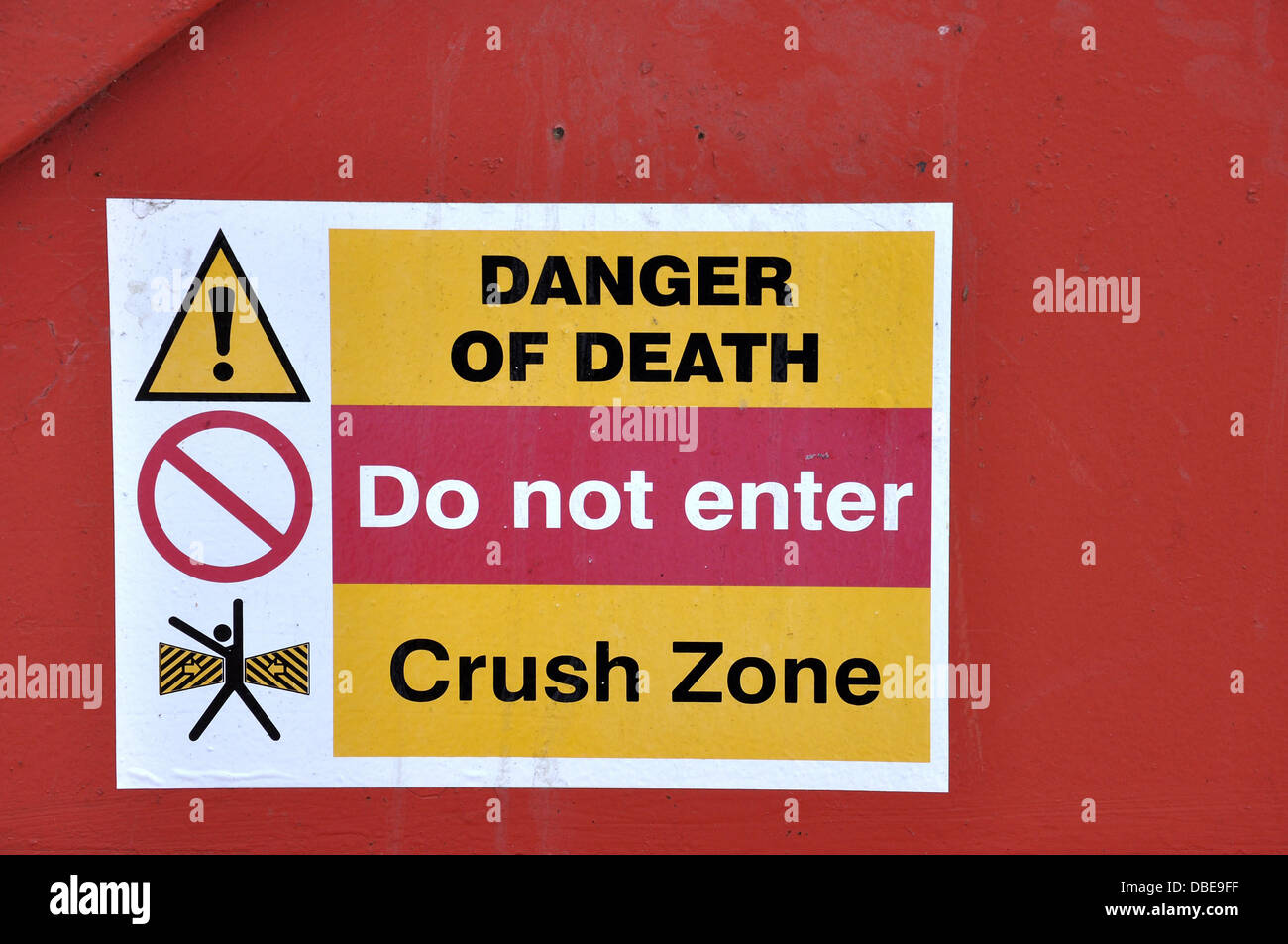 Crush zone hi-res stock photography and images - Alamy