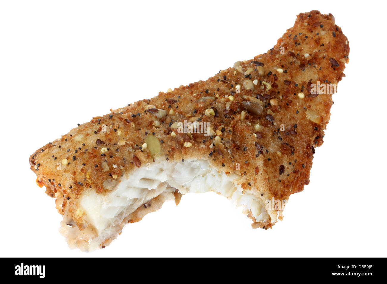 Breaded Cod Fillet Stock Photo - Alamy