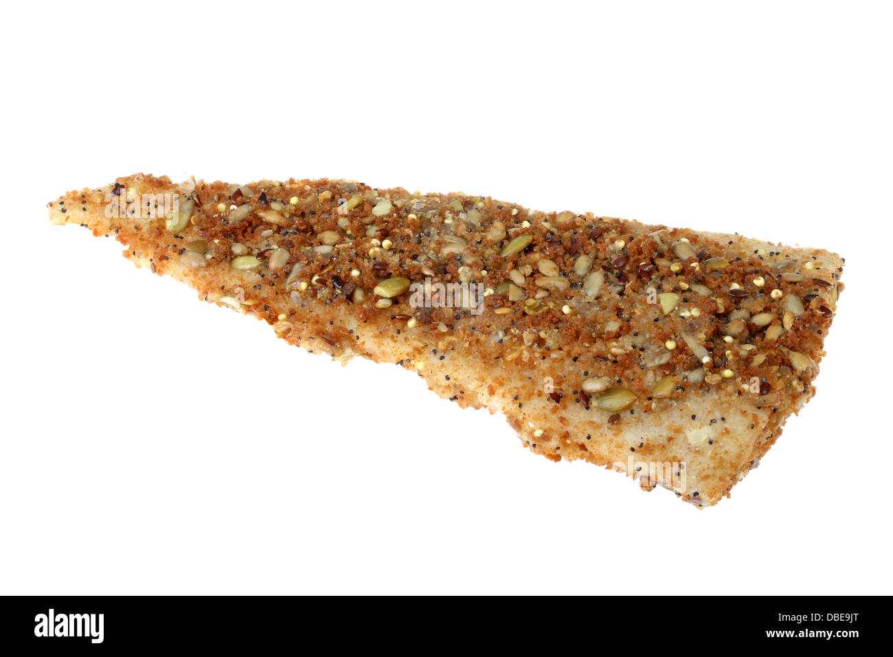 Breaded Cod Fillet Stock Photo - Alamy