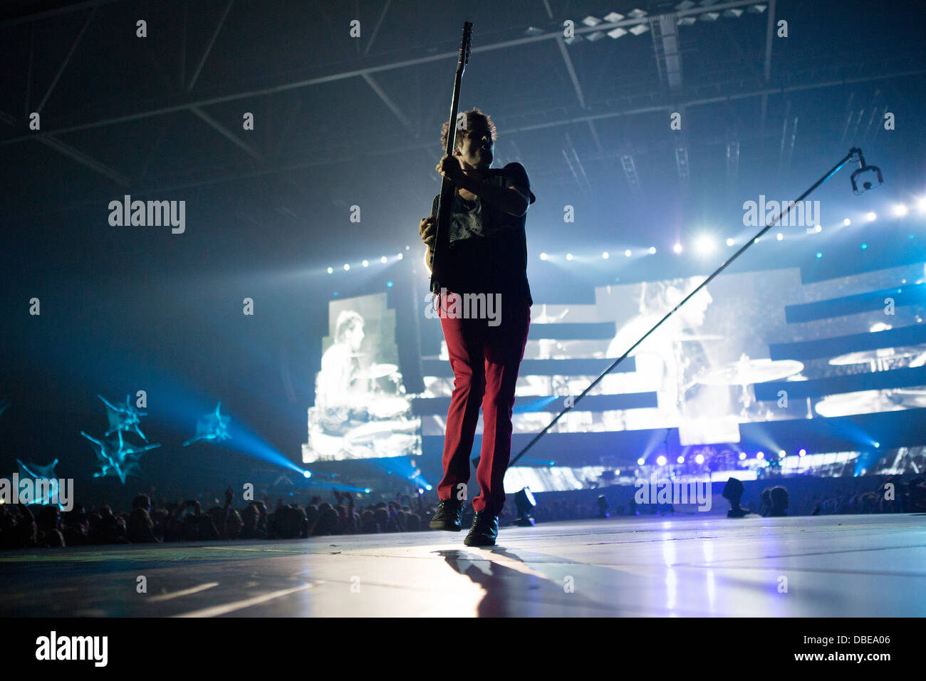 Muse live concert, Telenor Arena, Oslo, Norway Stock Photo - Alamy