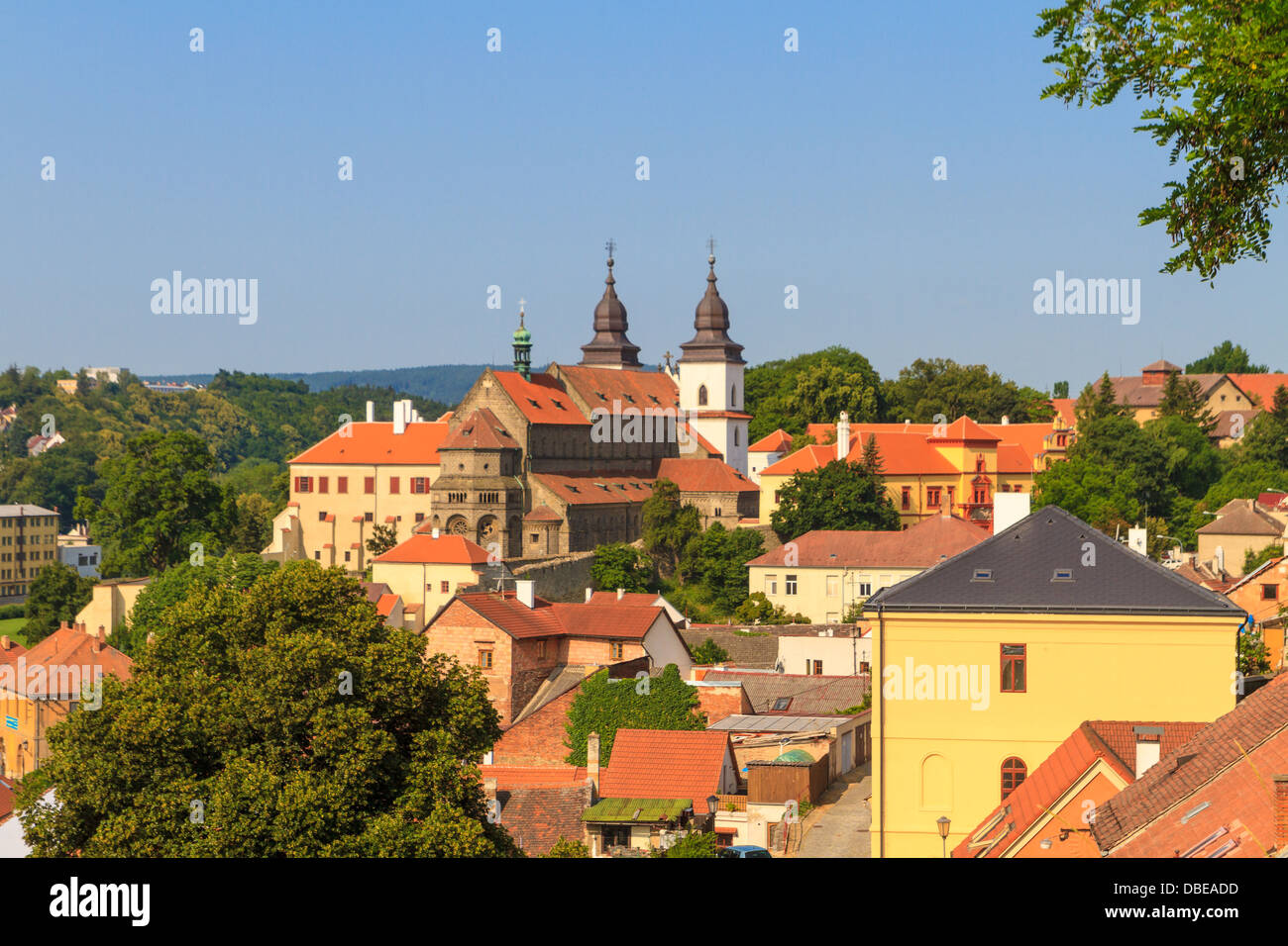 Trebic, old monastery and St. Procopus Basilica (a UNESCO world ...