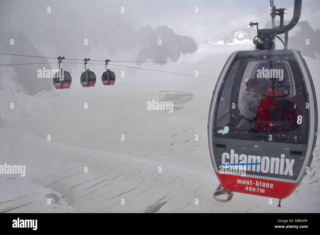 Mont Blanc Cable Car High Resolution Stock Photography and Images - Alamy